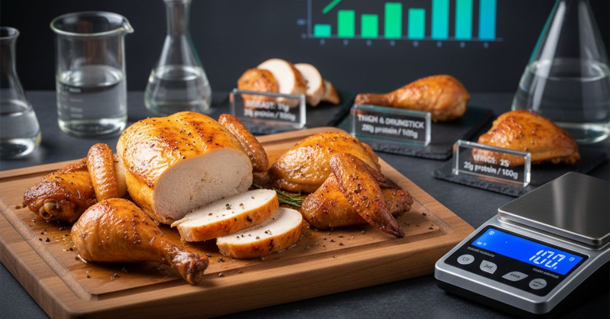 How Much Protein Is in 1 Kg of Chicken