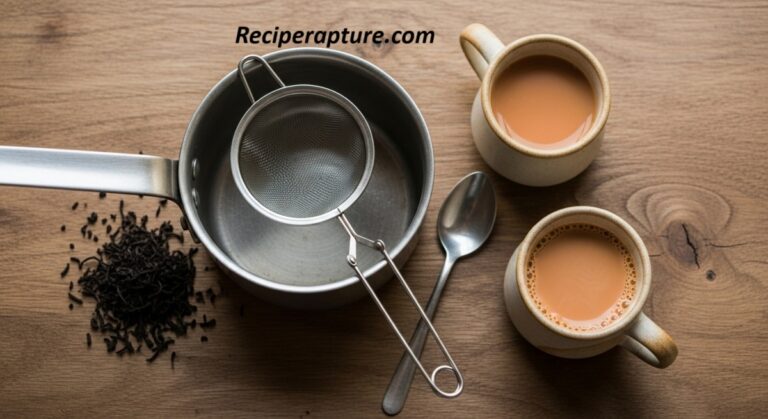 Doodh Patti Chai | Authentic Pakistani Milk Tea Recipe - RecipeRapture