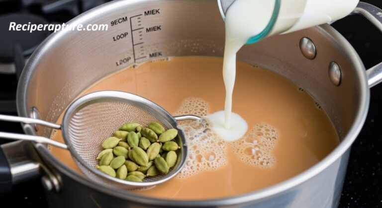 Doodh Patti Chai | Authentic Pakistani Milk Tea Recipe - RecipeRapture