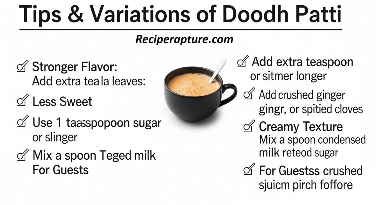 Doodh Patti Chai | Authentic Pakistani Milk Tea Recipe - RecipeRapture