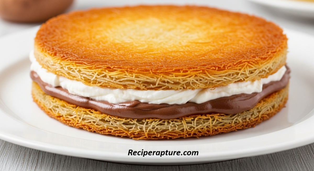 Dubai Chocolate Kunafa | A Crispy and Creamy - RecipeRapture