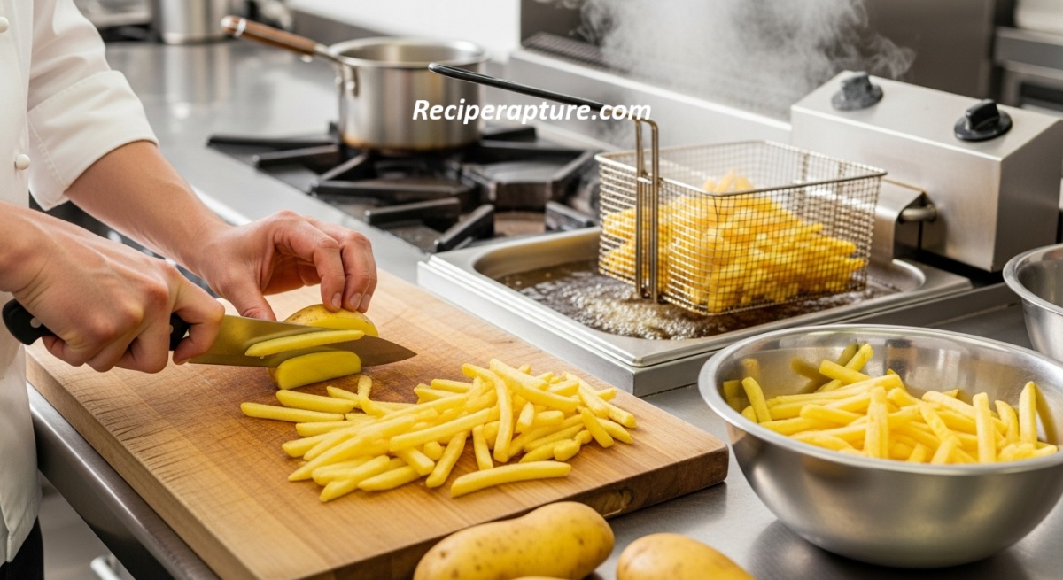 French Fries Recipe | Crispy and Easy to Cook - RecipeRapture