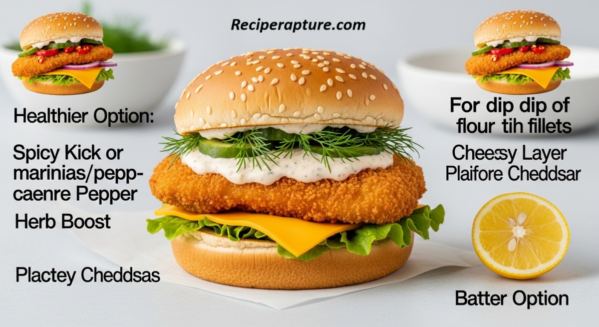 Fish Burger | Crispy, Flavorful, and Easy to Make - RecipeRapture